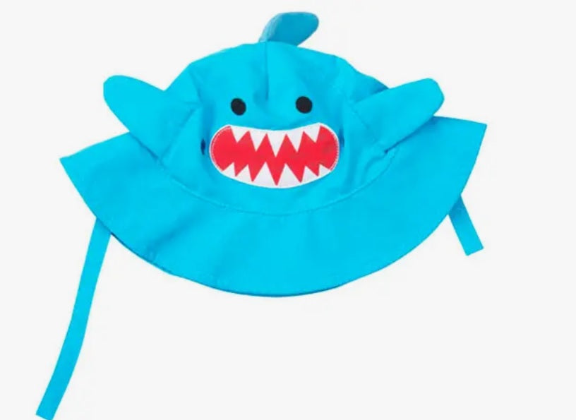 Baby Shark Sun Hat UPF 50+ – The HMM Boutique